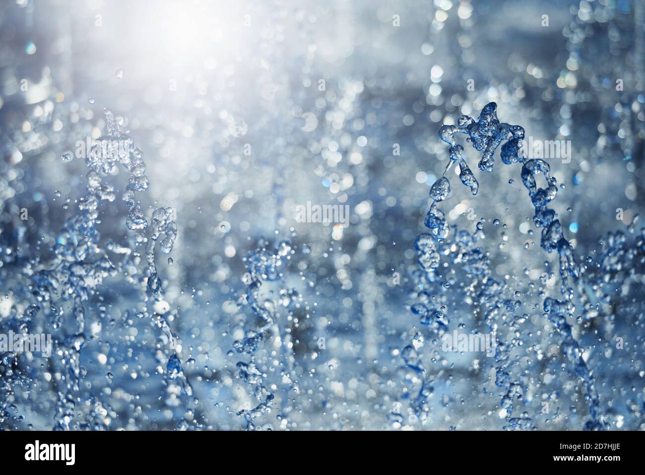 Abstract splashes with water as background and texture Stock Photo - Alamy