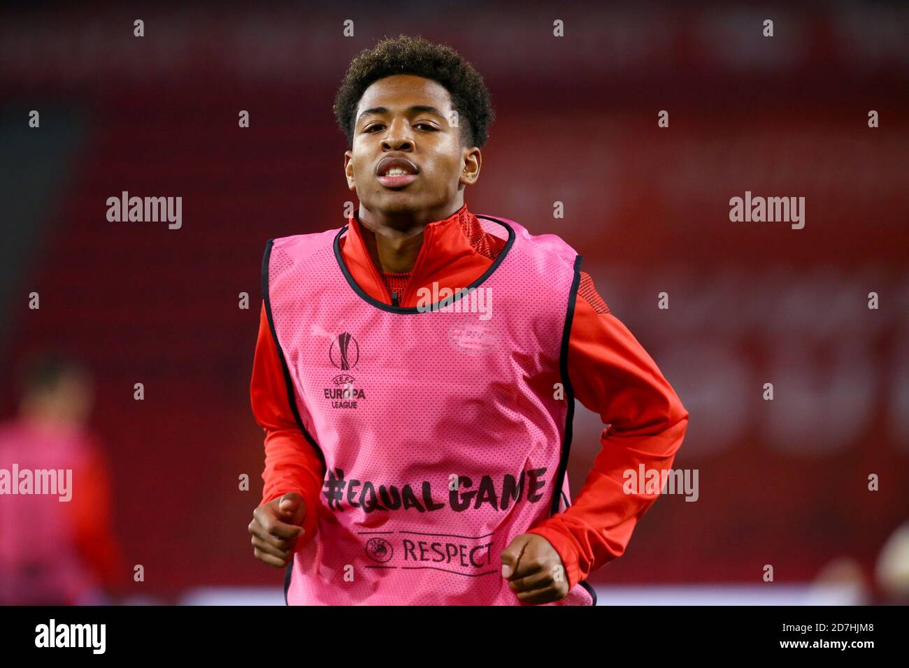 EINDHOVEN, Netherlands - OCTOBER 22: Shurandy Sambo of PSV Eindhoven ...