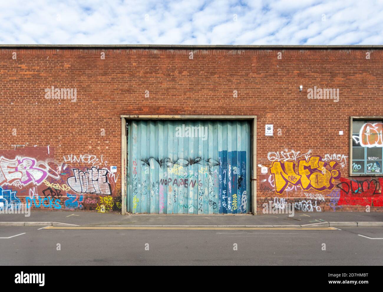 Old Factory Gate High Resolution Stock Photography and Images - Alamy