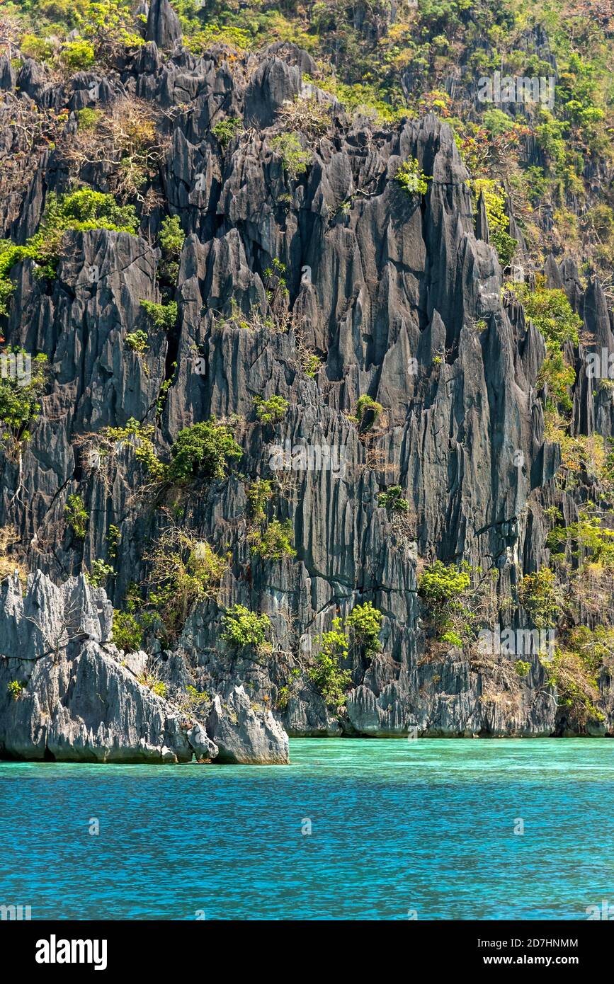 Island rock formation in coron hi-res stock photography and images - Alamy