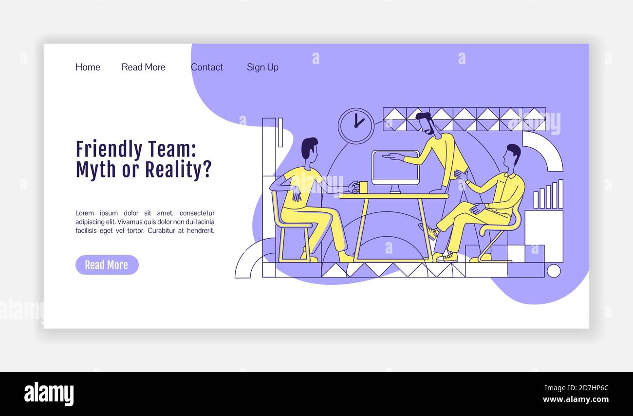 Friendly coworker Stock Vector Images - Alamy