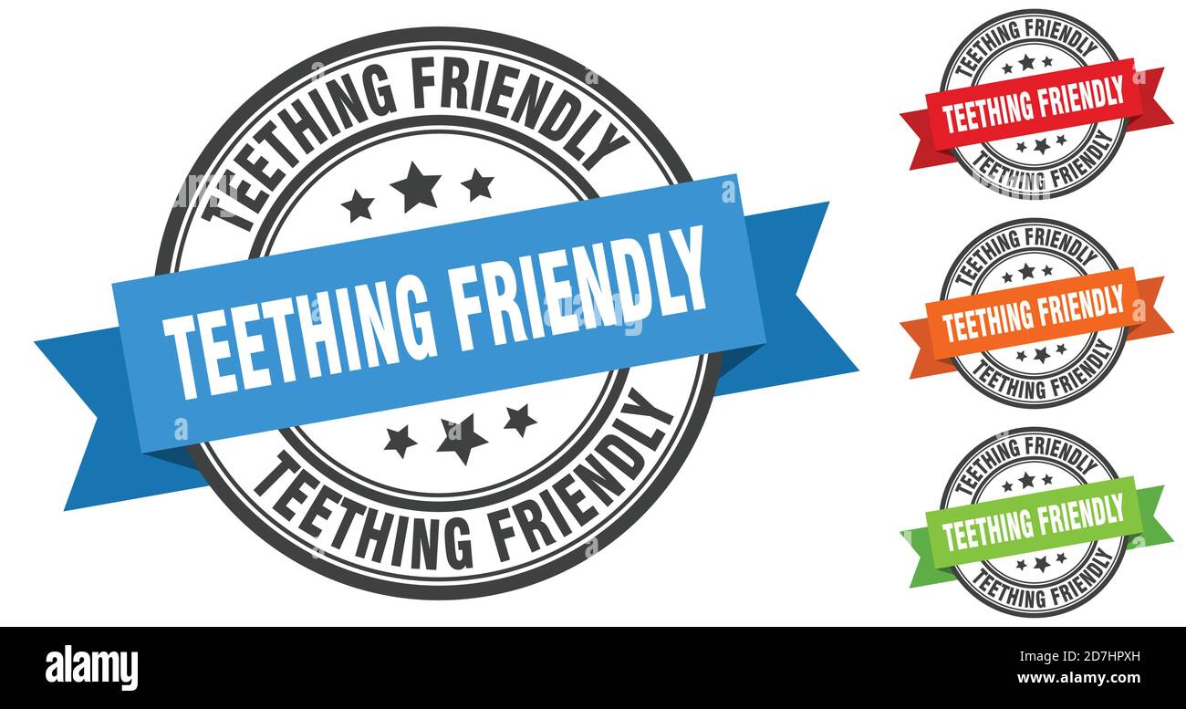 Teething friendly label Cut Out Stock Images & Pictures - Alamy