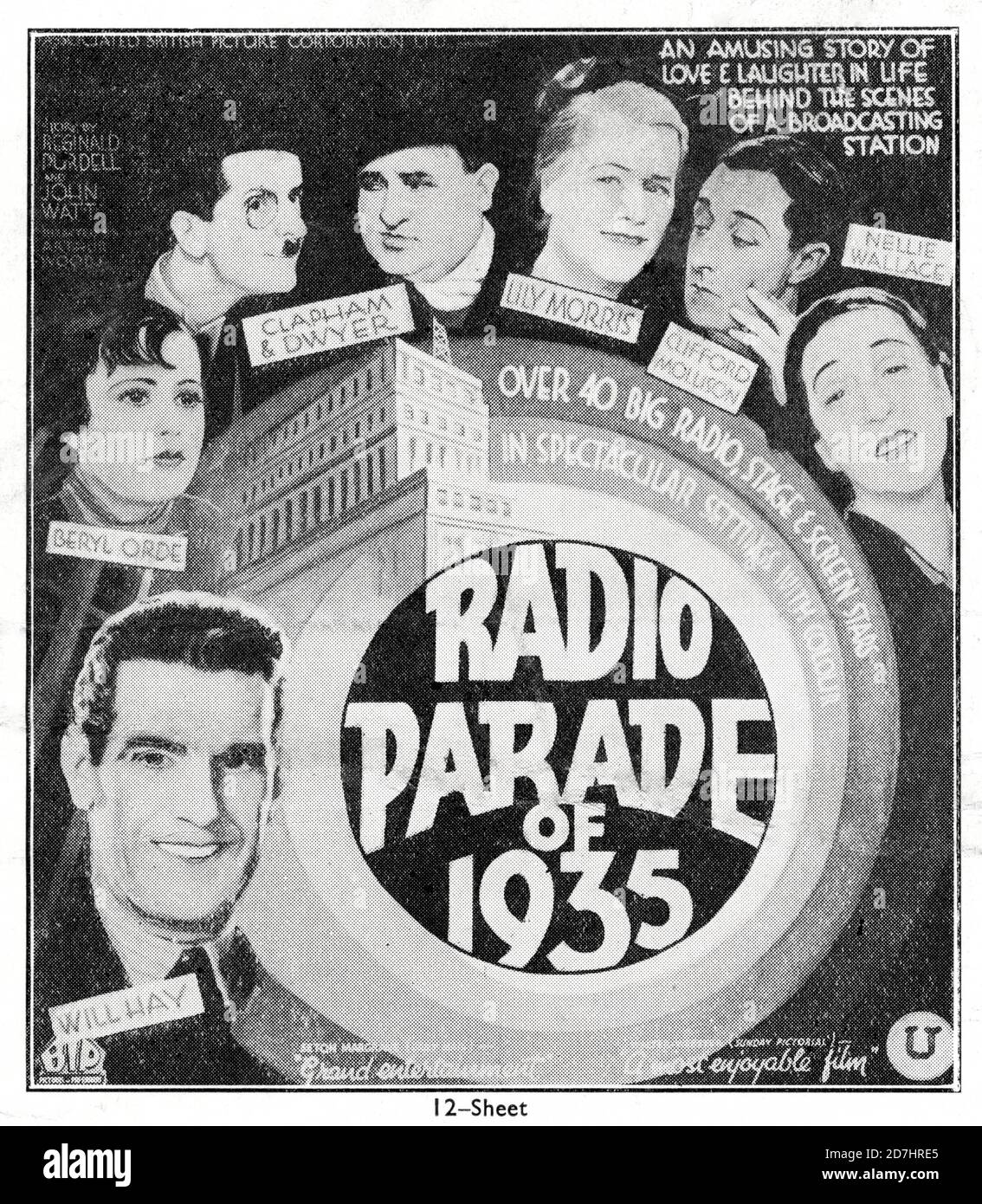 WILL HAY CLAPHAM and DWYER NELLIE WALLACE and CLIFFORD MOLLISON in ...