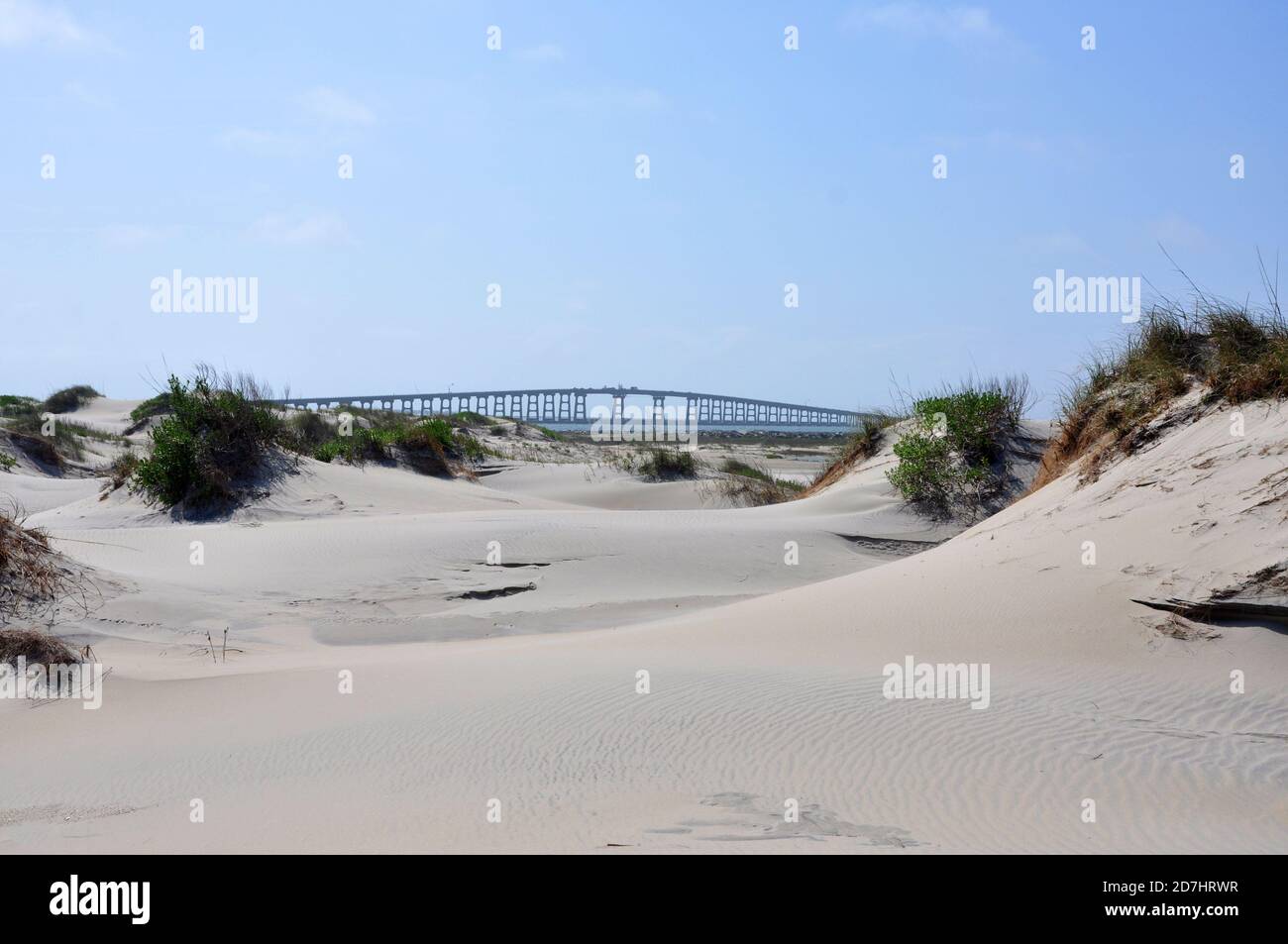 Herbert C Bonner Bridge in Cape Hatteras National Seashore, on Outer ...