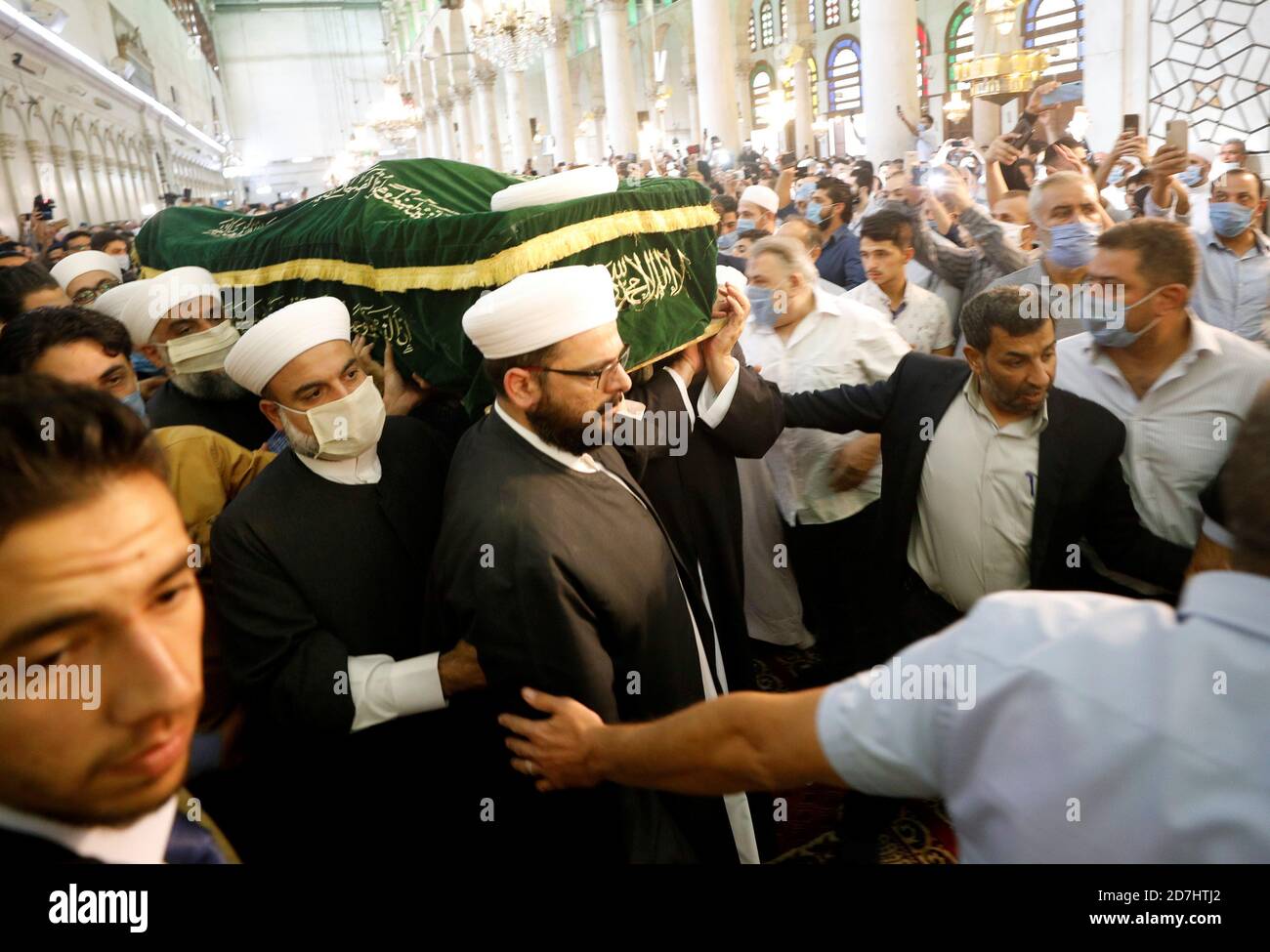 Muslim cleric coffin hi-res stock photography and images - Alamy