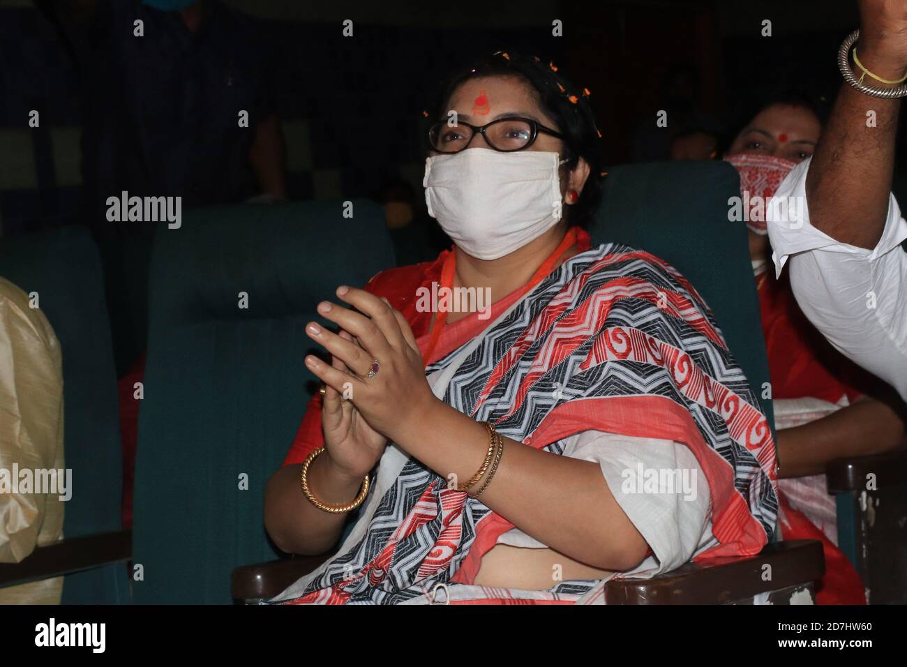 Kolkata, India. 22nd Oct, 2020. Indian actress and BJP MP Locket ...