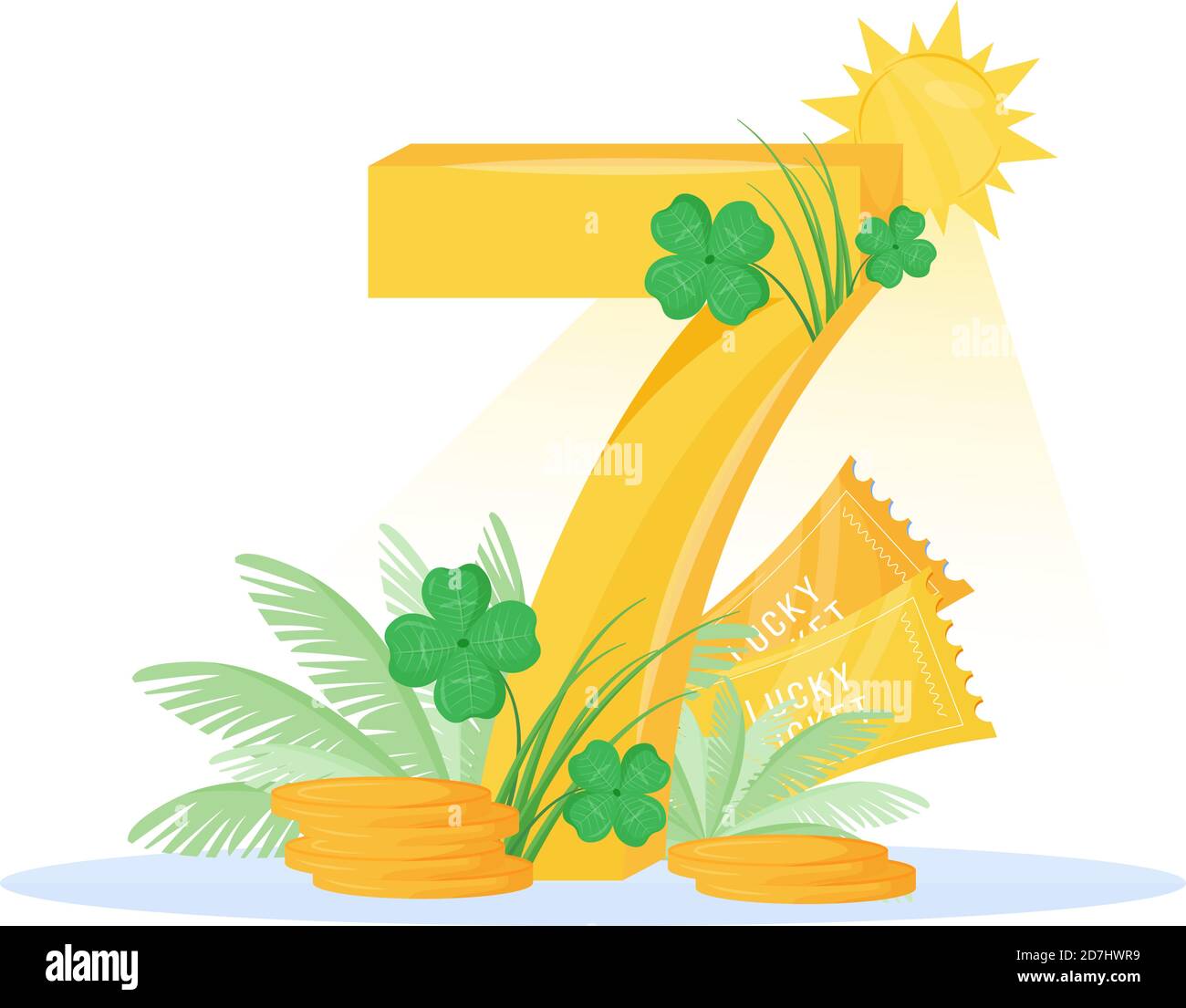 Lucky Seven High Resolution Stock Photography and Images - Alamy