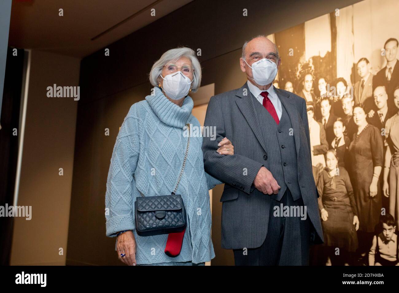 Berlin, Germany. 23rd Oct, 2020. Franz Michalski, contemporary witness ...
