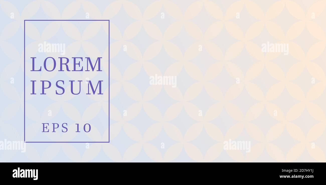 Light peach and blue gradient geometric background. Vector abstract ...