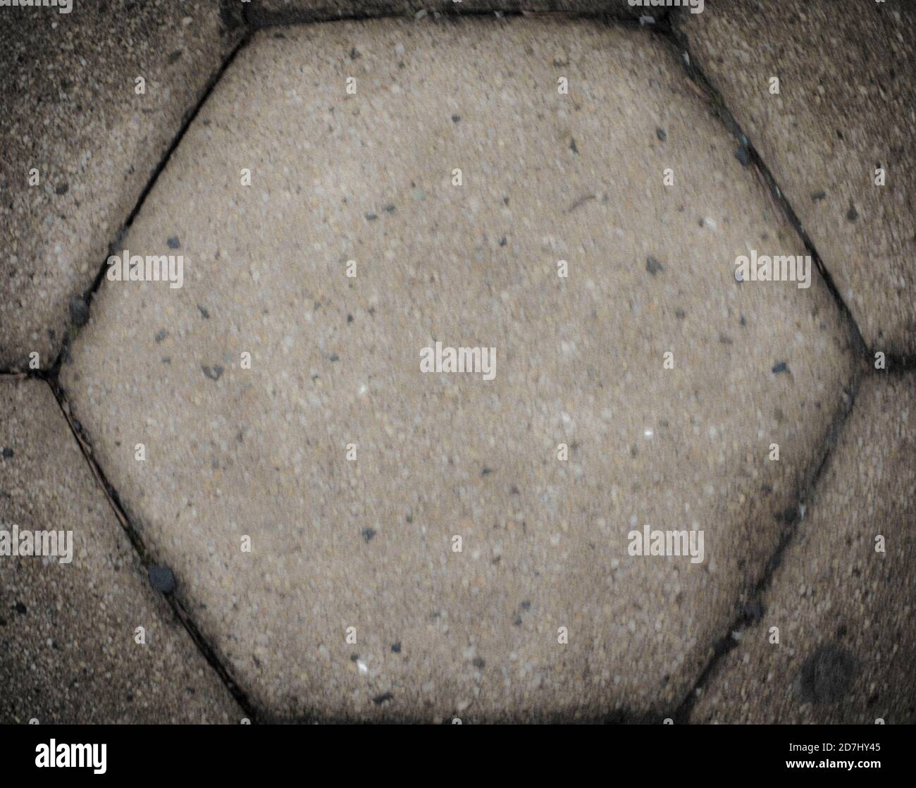 object in the shape of a hexagon, pattern and texture on a surface ...