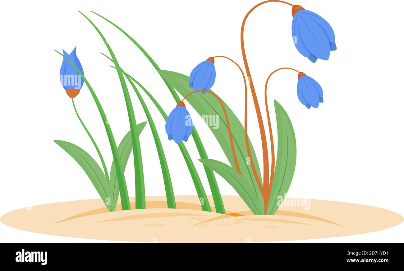 Flowers cartoon vector illustration Stock Vector Image & Art - Alamy