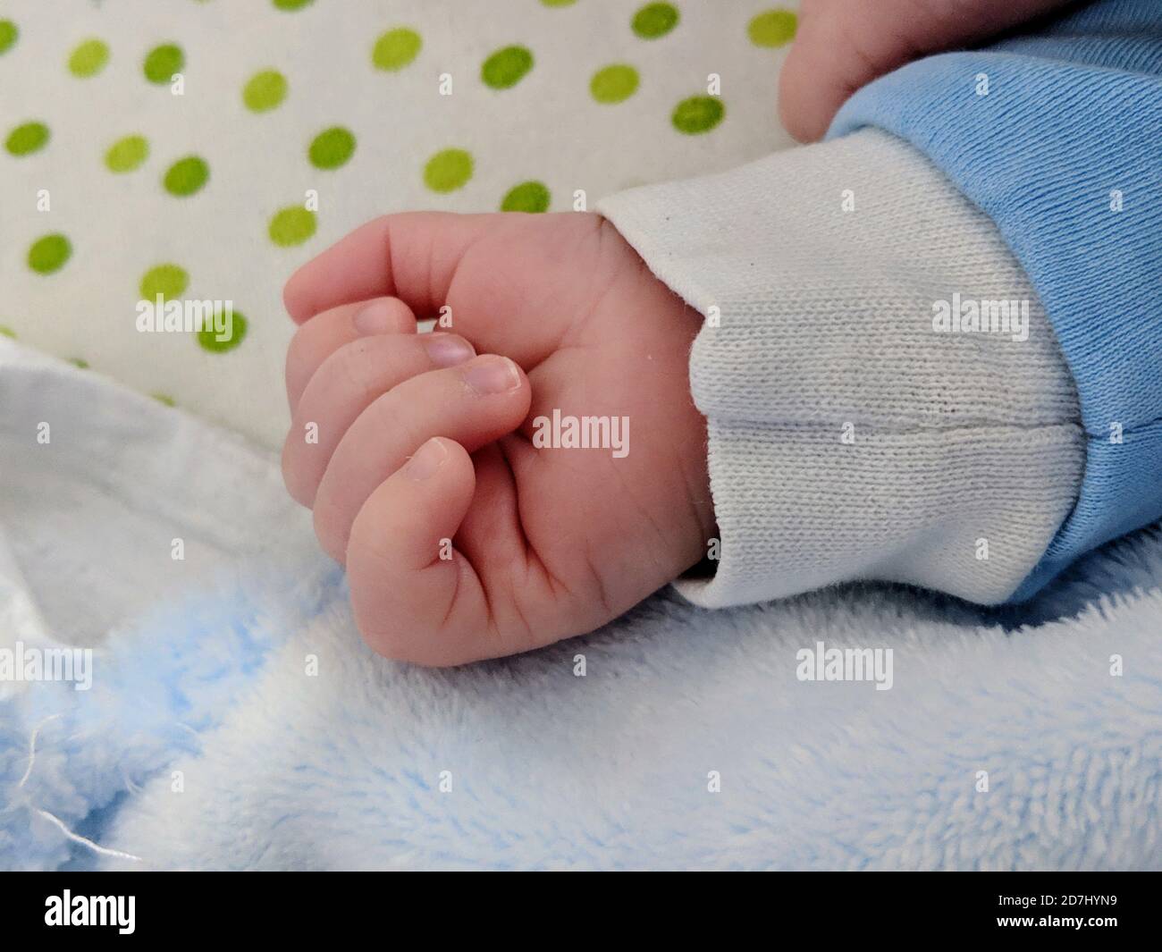 Baby hand close up hi-res stock photography and images - Alamy
