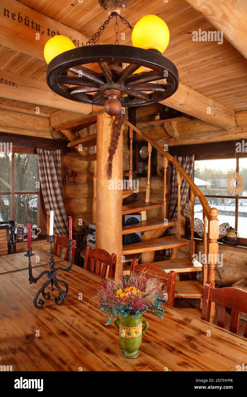 Interior traditional latvian house hi-res stock photography and images ...