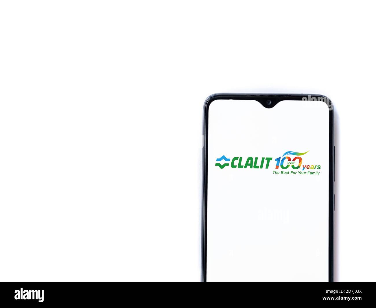 Lod, Israel - July 8, 2020: Clalit Health Services app launch screen ...