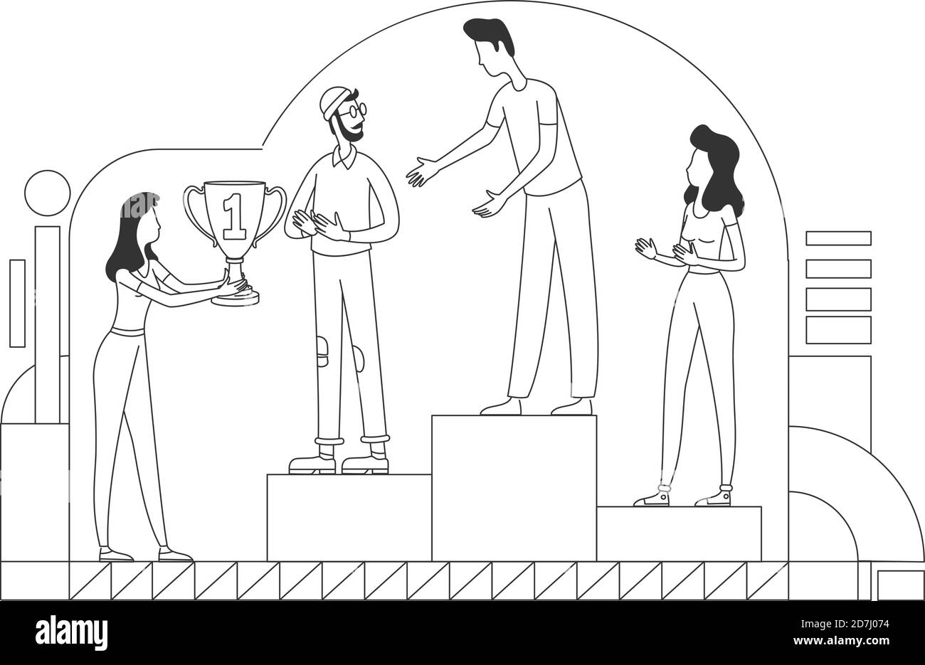 Cartoon promotion Black and White Stock Photos & Images - Alamy