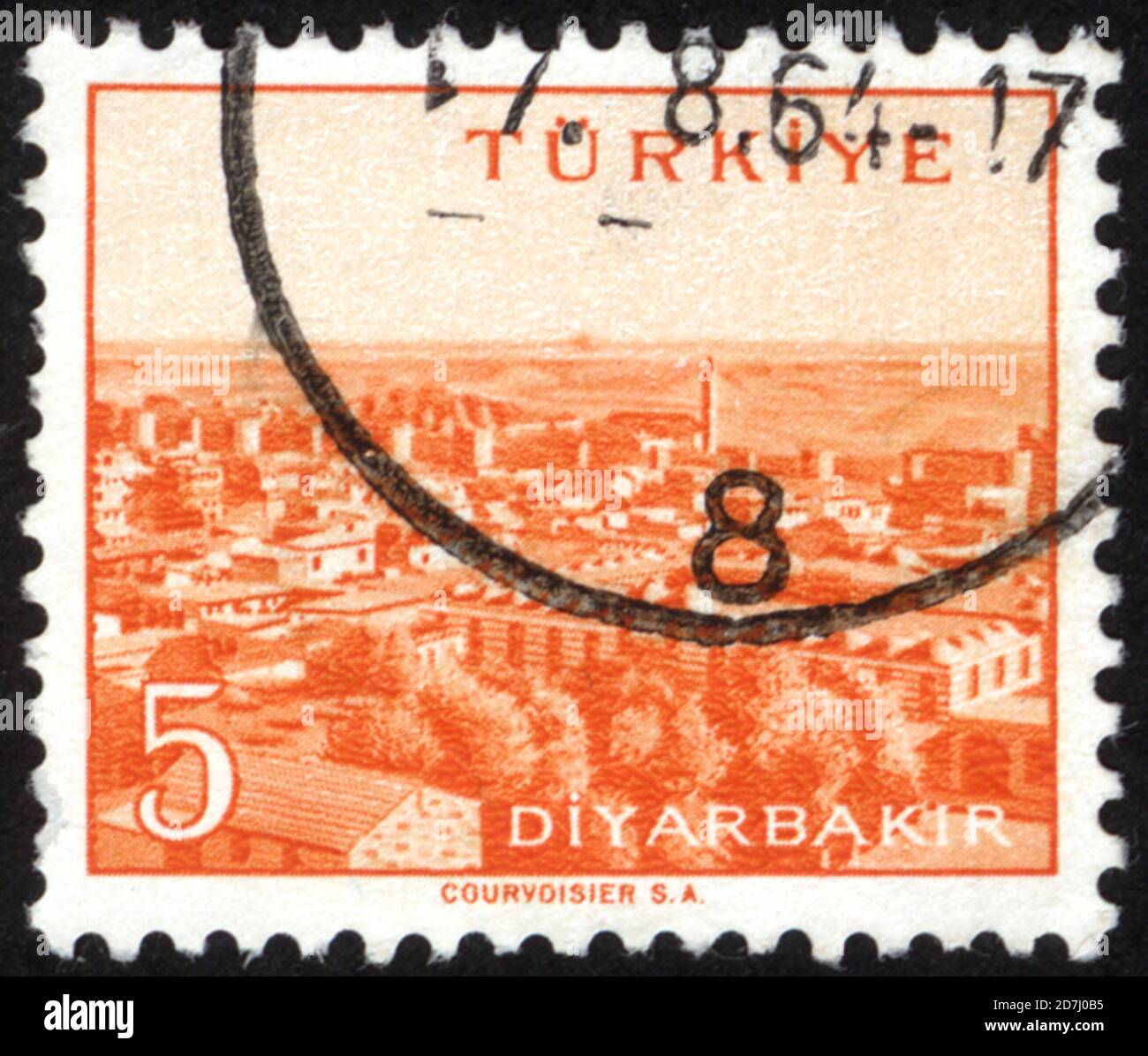 Republic of Turkey. Republic of Turkey postage stamp. Republic of ...
