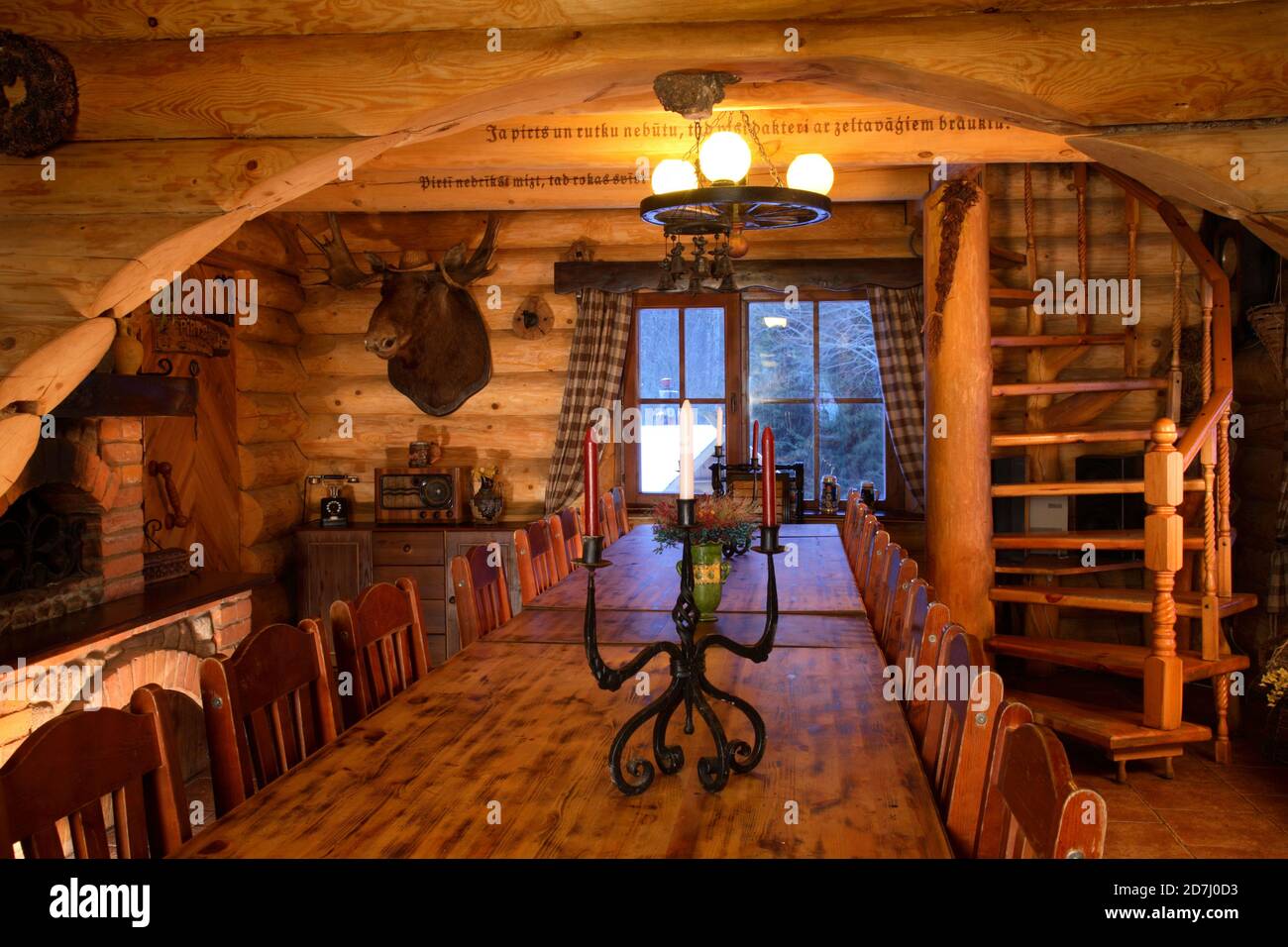 Interior traditional latvian house hi-res stock photography and images ...