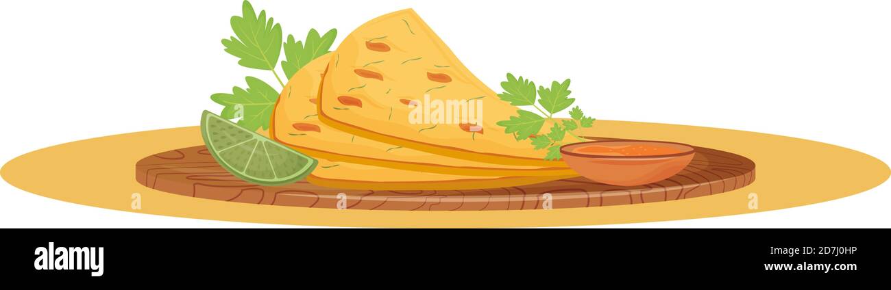 Naan bread cartoon vector illustration Stock Vector Image & Art - Alamy