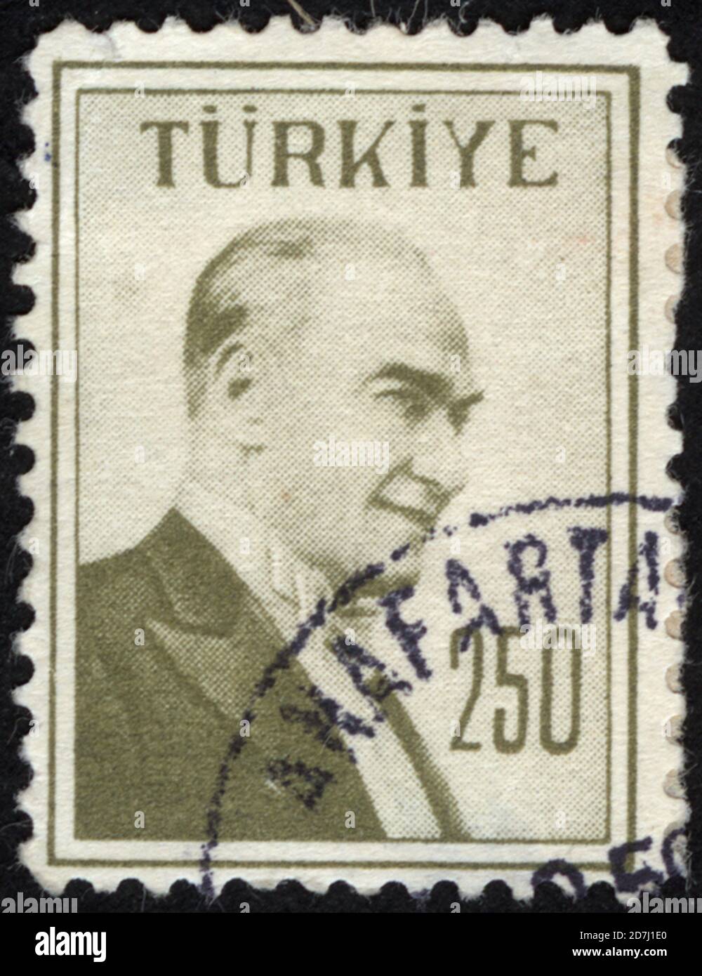 Republic of Turkey. Republic of Turkey postage stamp. Republic of ...