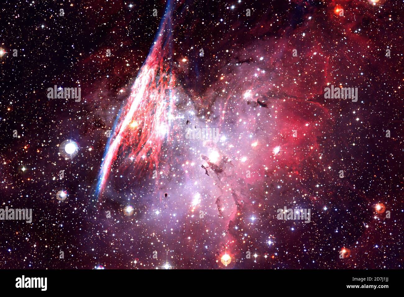 Deep space. Awesome science fiction render. Elements of this image ...