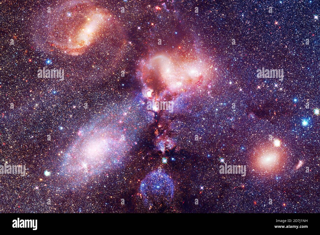 Outer space. Science fiction cosmos. Elements of this image furnished ...