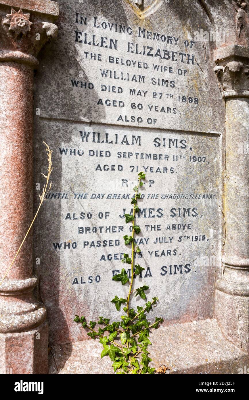 19th century tombstone hi-res stock photography and images - Alamy