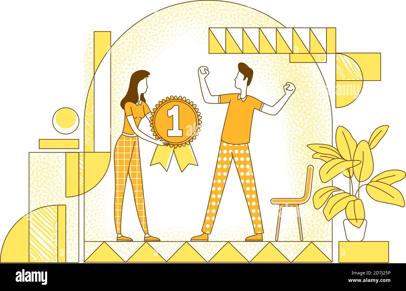 Perks and bonuses system thin line vector illustration Stock Vector ...