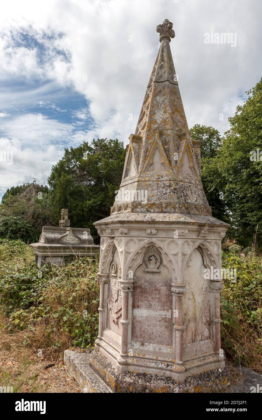 The family resting place of Sir John Somner Sedley, Baronet of Morley ...