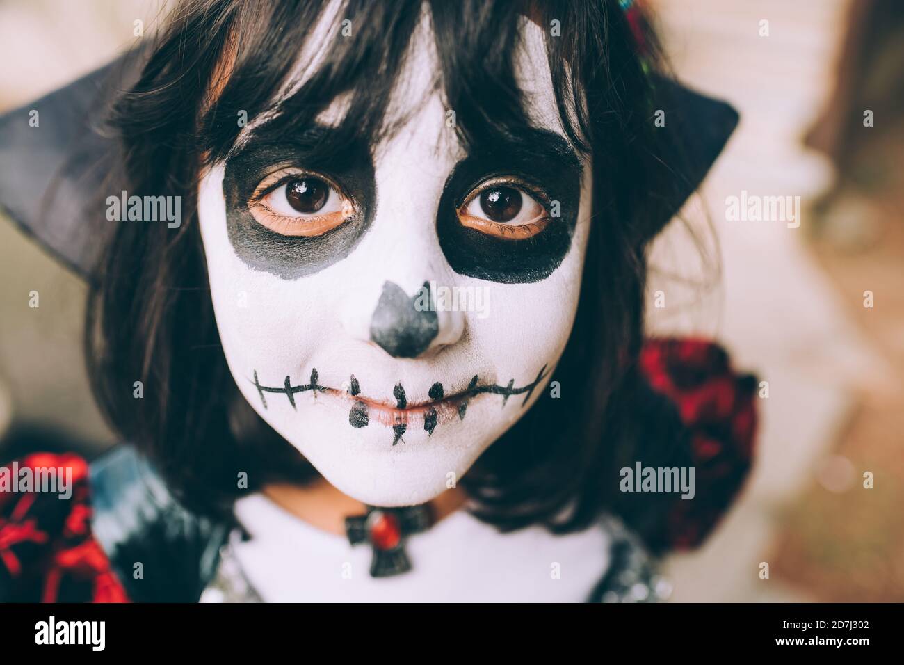 Cute Vampire Face Paint