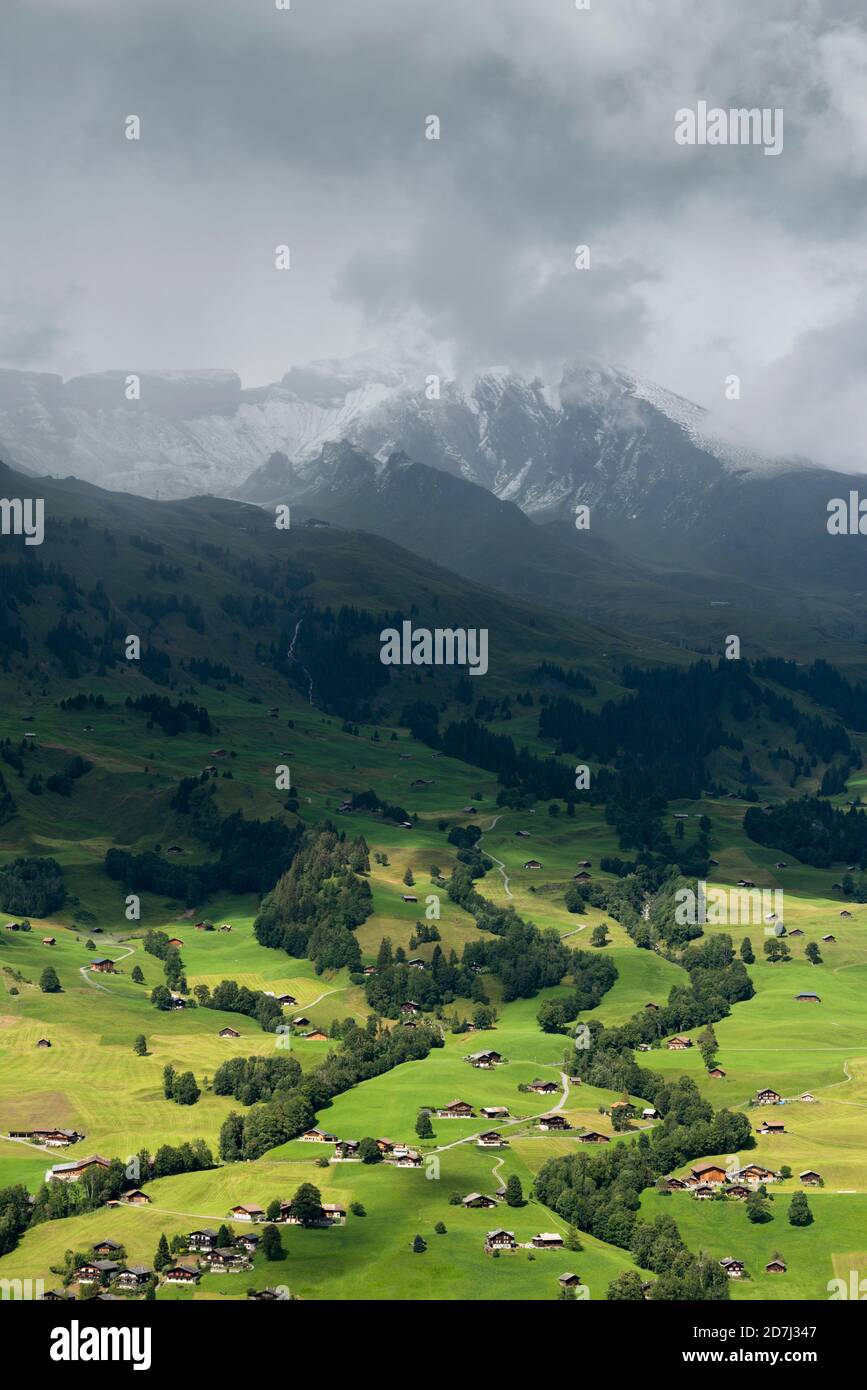 Village grindelwald switzerland hi-res stock photography and images - Alamy