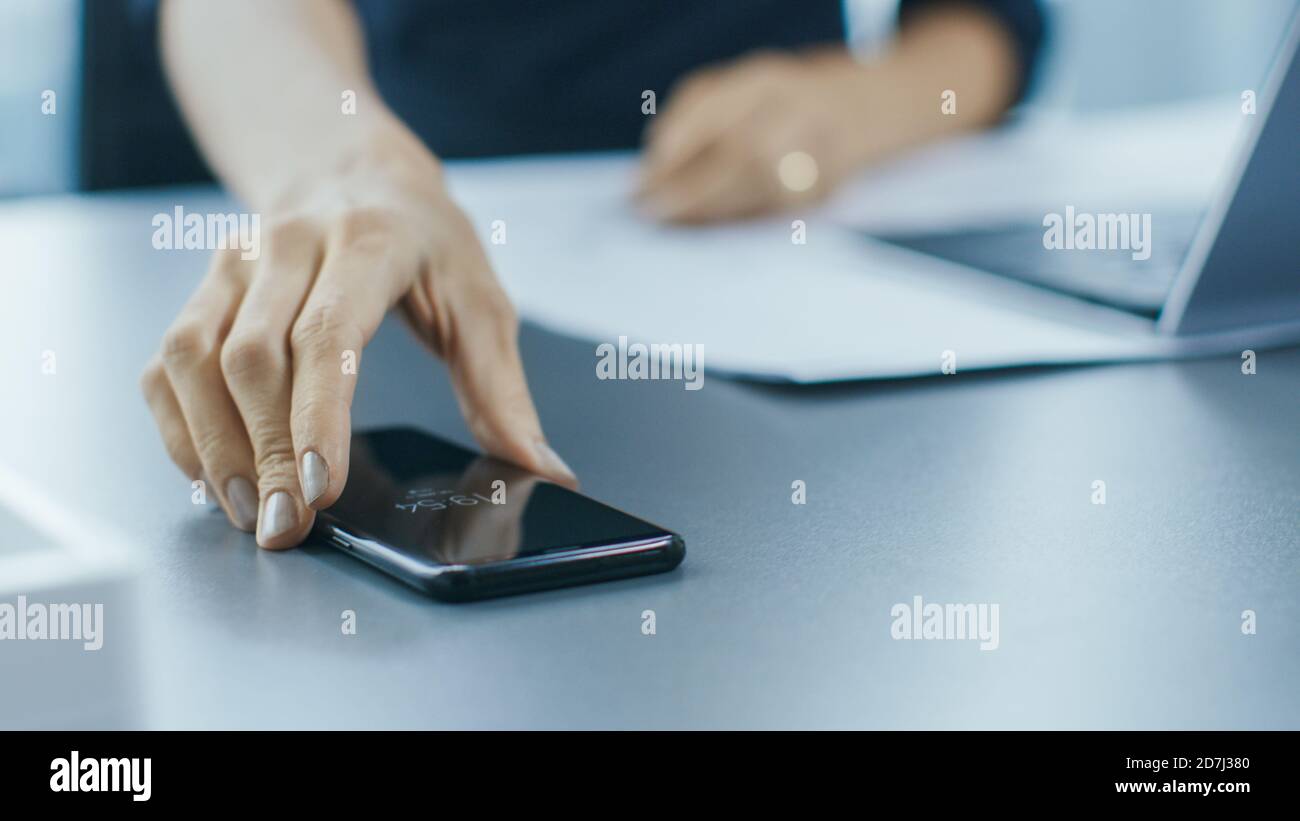 Woman reaching business hi-res stock photography and images - Alamy