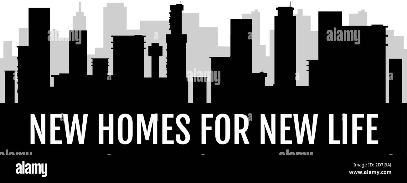 New homes building Stock Vector Images - Alamy