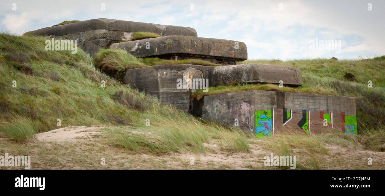 TallantImages Military WWII German Bunker Den Hague Stock Photo - Alamy