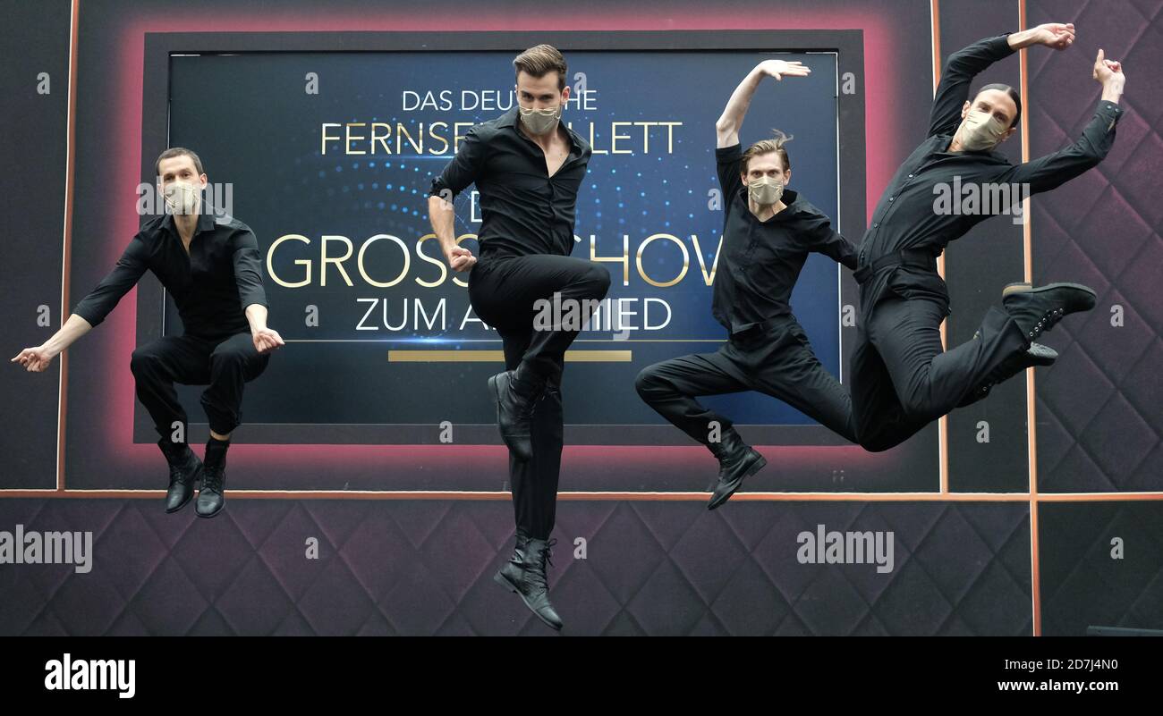 23 October 2020, Saxony, Leipzig: Dancer of the German Television ...