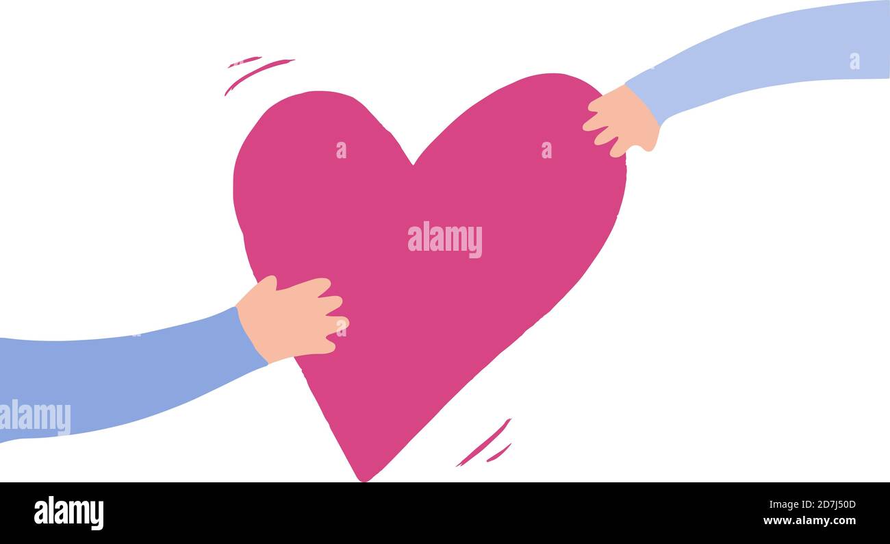 Giving one another Stock Vector Images - Alamy