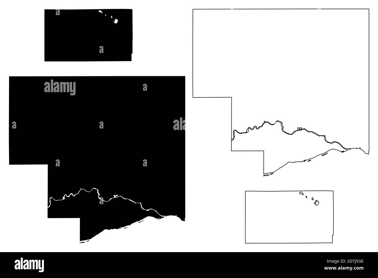 Scotts Bluff and Platte County, Nebraska (U.S. county, United States of ...