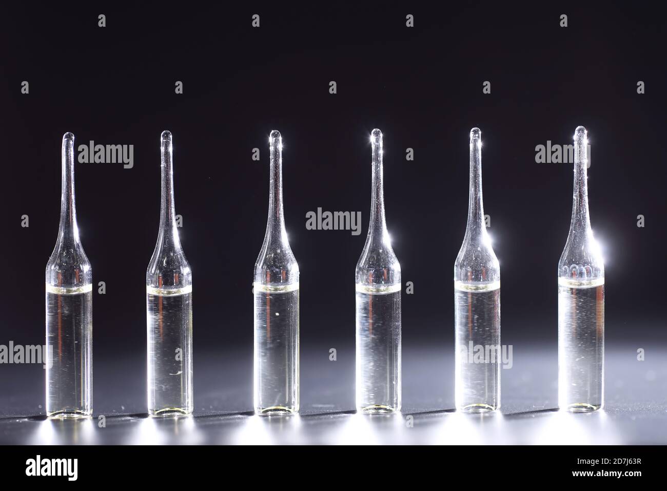 Medical drug ampoules. Medicines for injection Stock Photo - Alamy