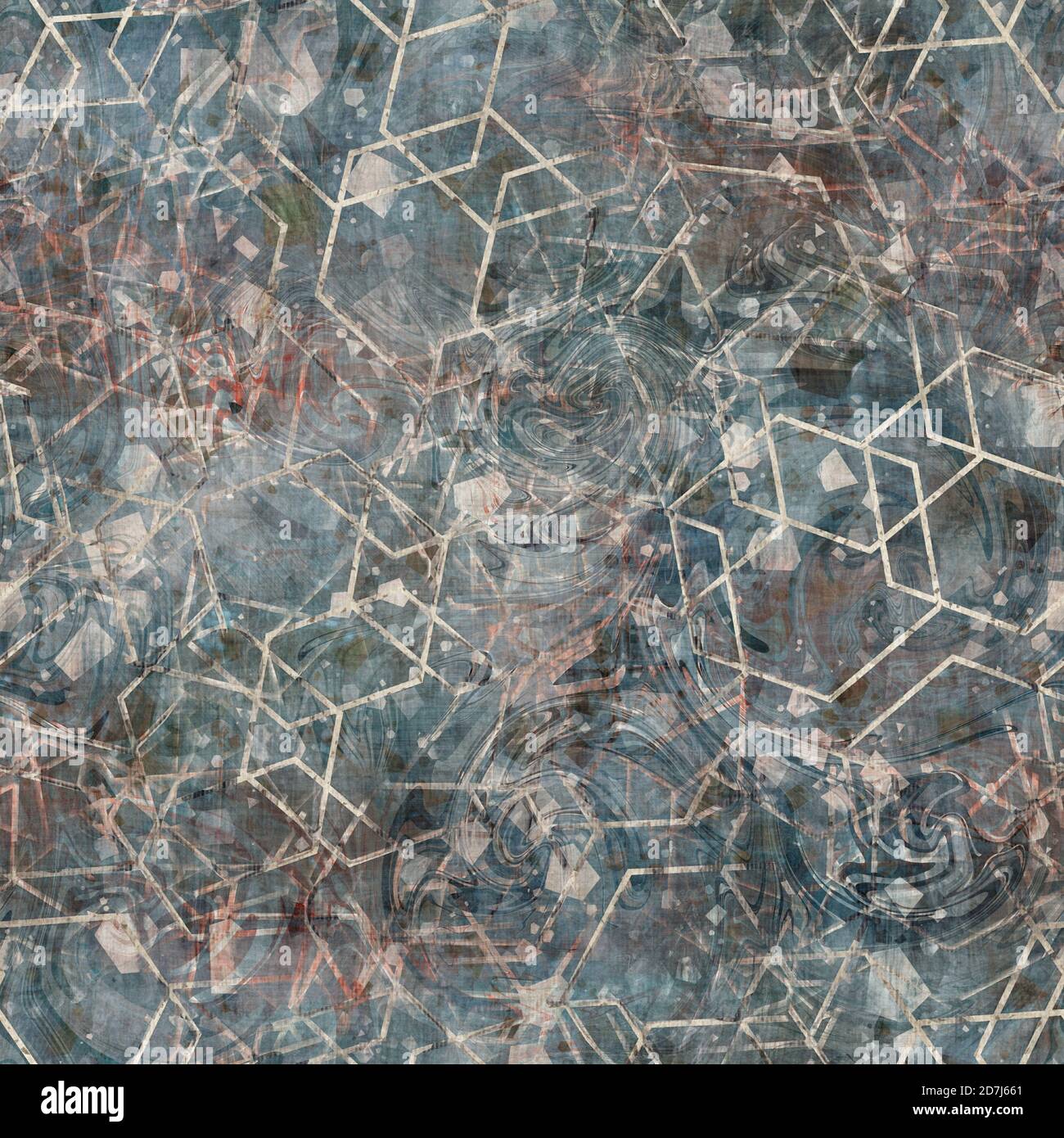 Chic formal grungy geo texture seamless pattern Stock Photo - Alamy