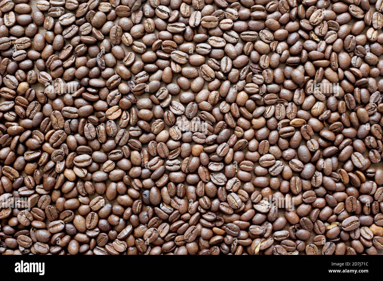Coffee beans background texture Stock Photo - Alamy