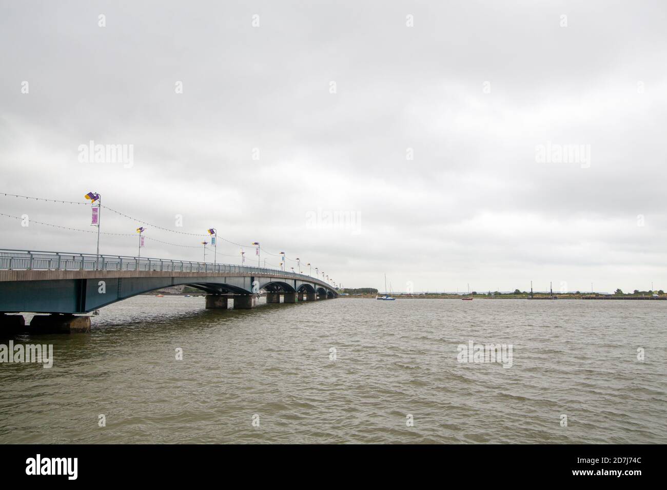 A view to a Wexford Bridge and river Slaney Stock Photo - Alamy