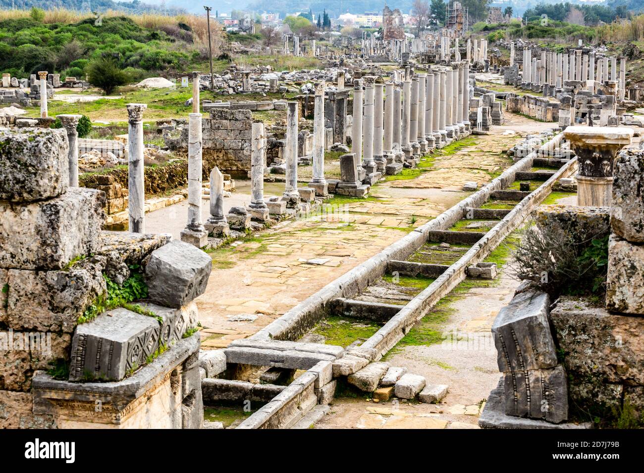 Perga archaeological site hi-res stock photography and images - Alamy