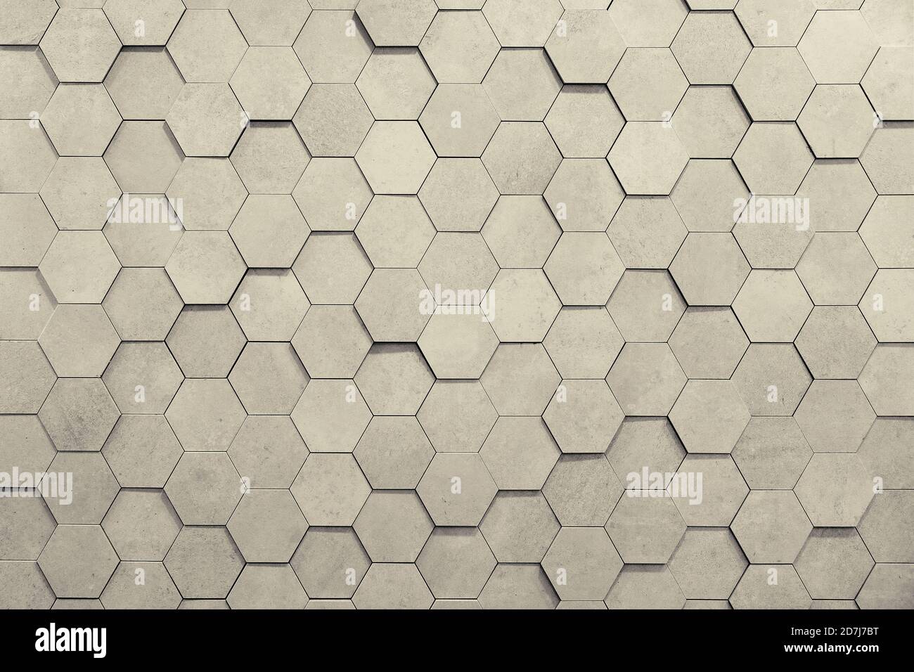 Geometric hexagons. Abstract silver metal background. Toning Stock ...