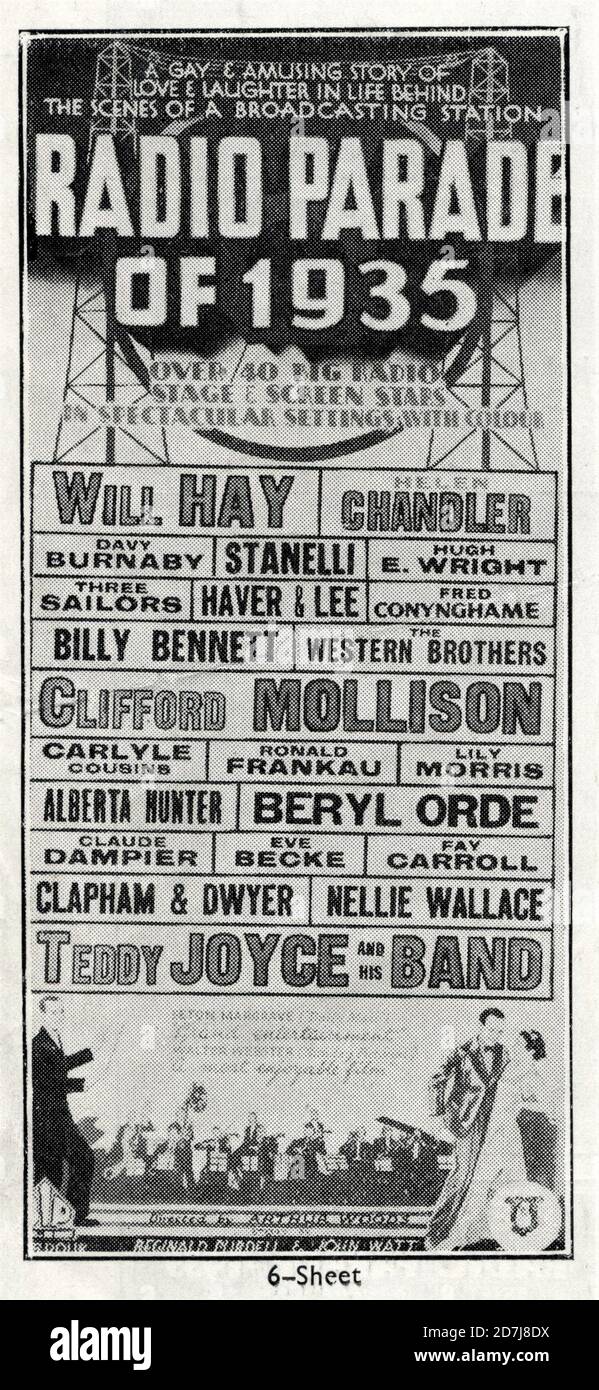 British band 1930s hi-res stock photography and images - Alamy