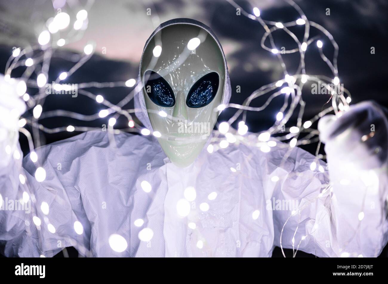 Alien costume hi-res stock photography and images - Alamy