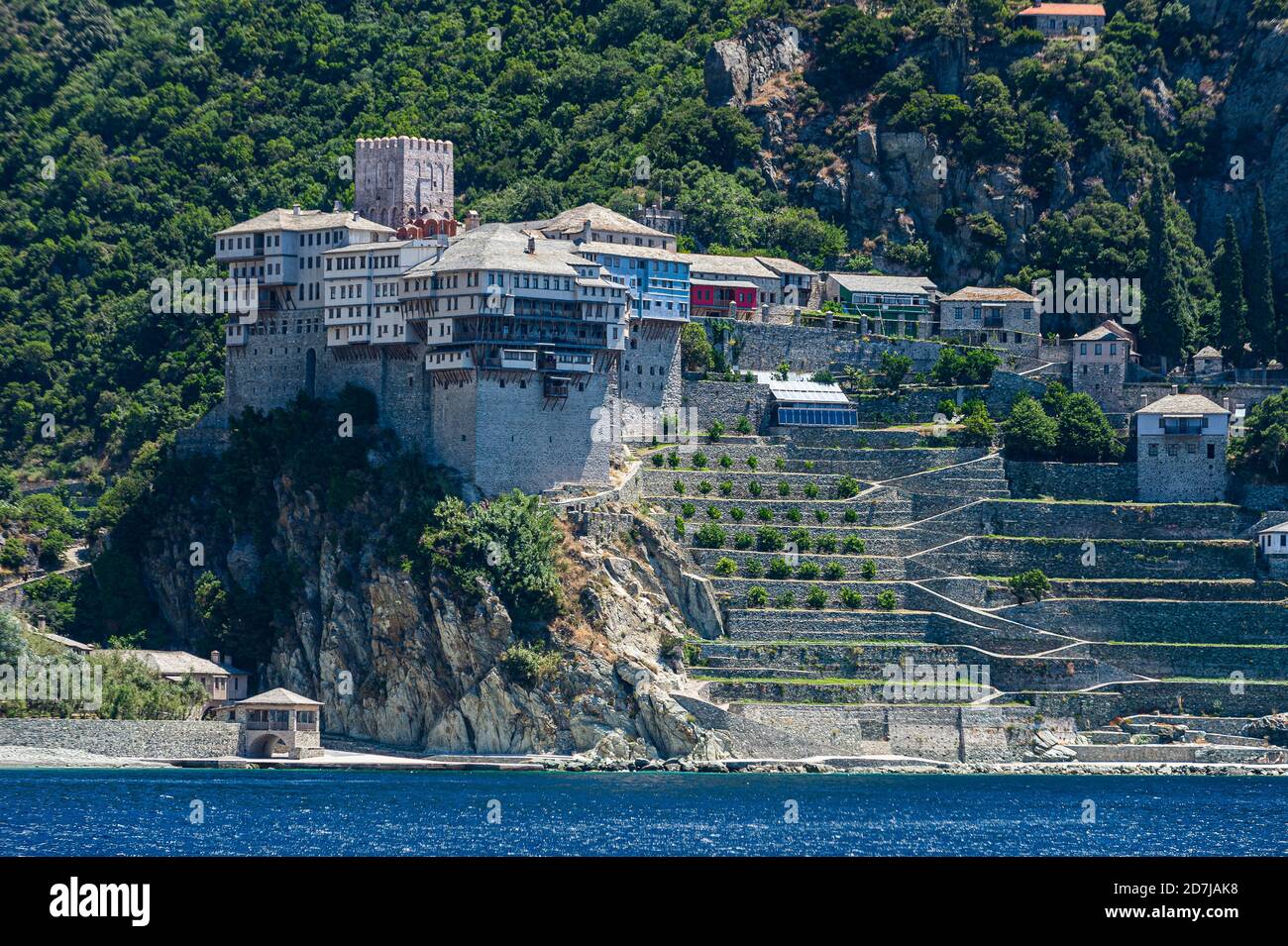 Gregoriou monastery athos hi-res stock photography and images - Alamy
