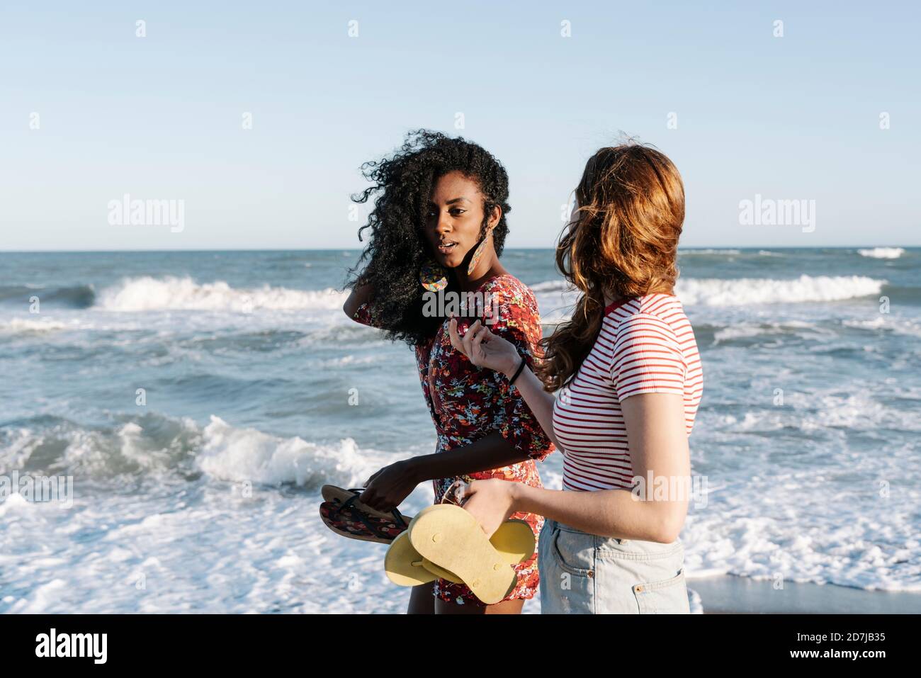 Slipper woman hi-res stock photography and images - Alamy