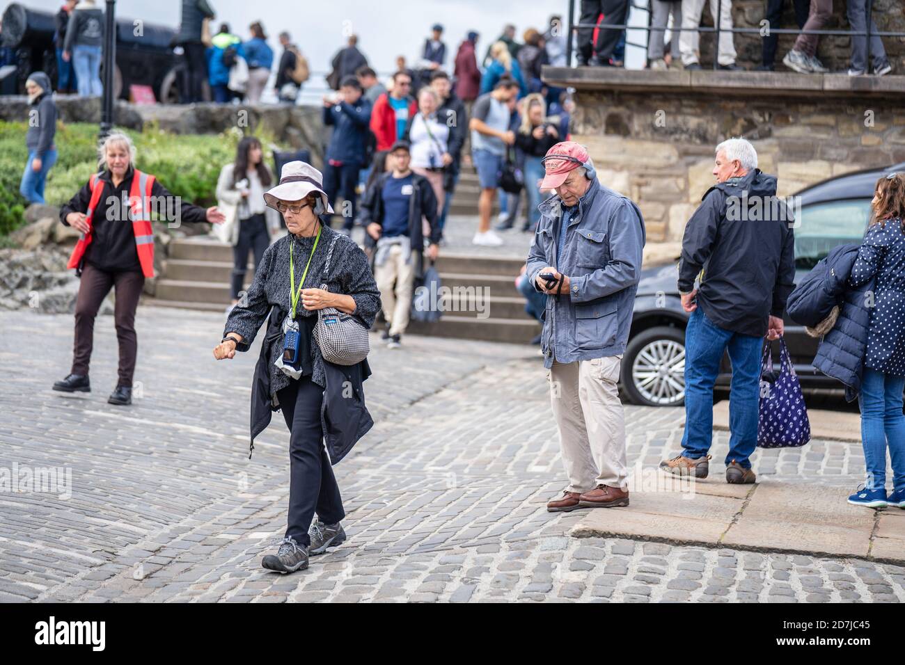 Tourist map of edinburgh castle hi-res stock photography and images - Alamy