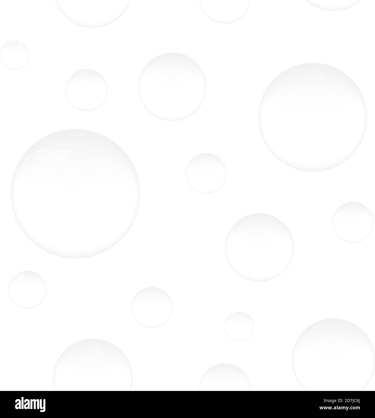 Seamless bubble pattern without background. Vector Illustration Stock Vector Image & Art - Alamy