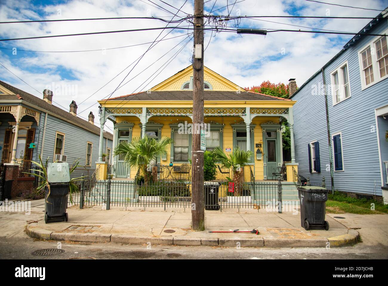 Architecture of the French Quarter in New Orleans Stock Photo - Alamy
