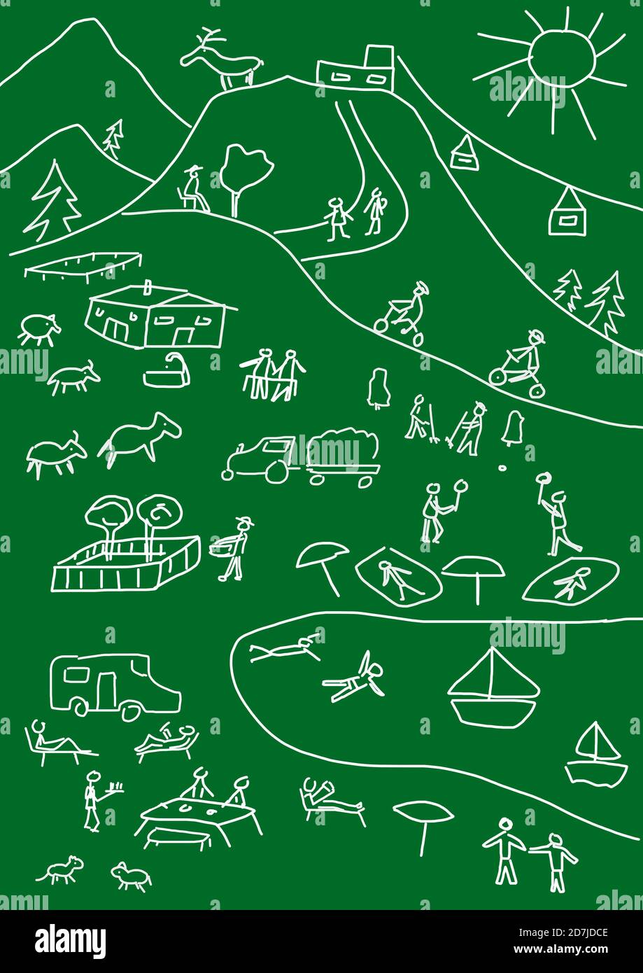 Drawing activities hi-res stock photography and images - Alamy